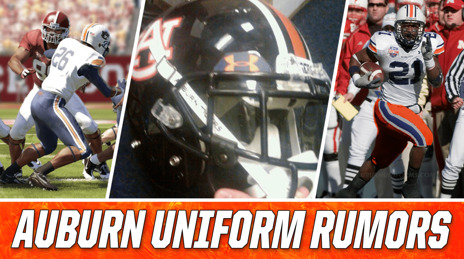 Auburn Football Uniform Rumors - Auburn Uniform Database