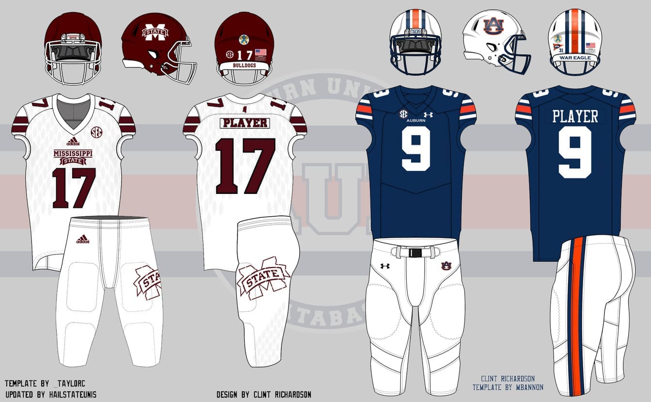 2015 Auburn-Mississippi State - Auburn Uniform Database