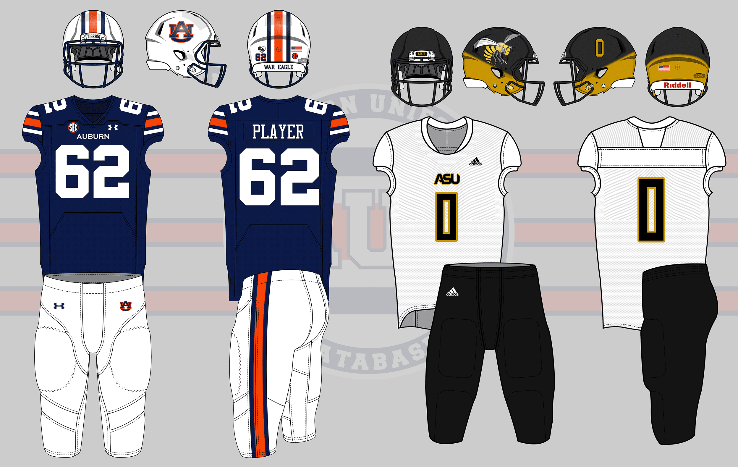 2021 Alabama State - Auburn Uniform Database