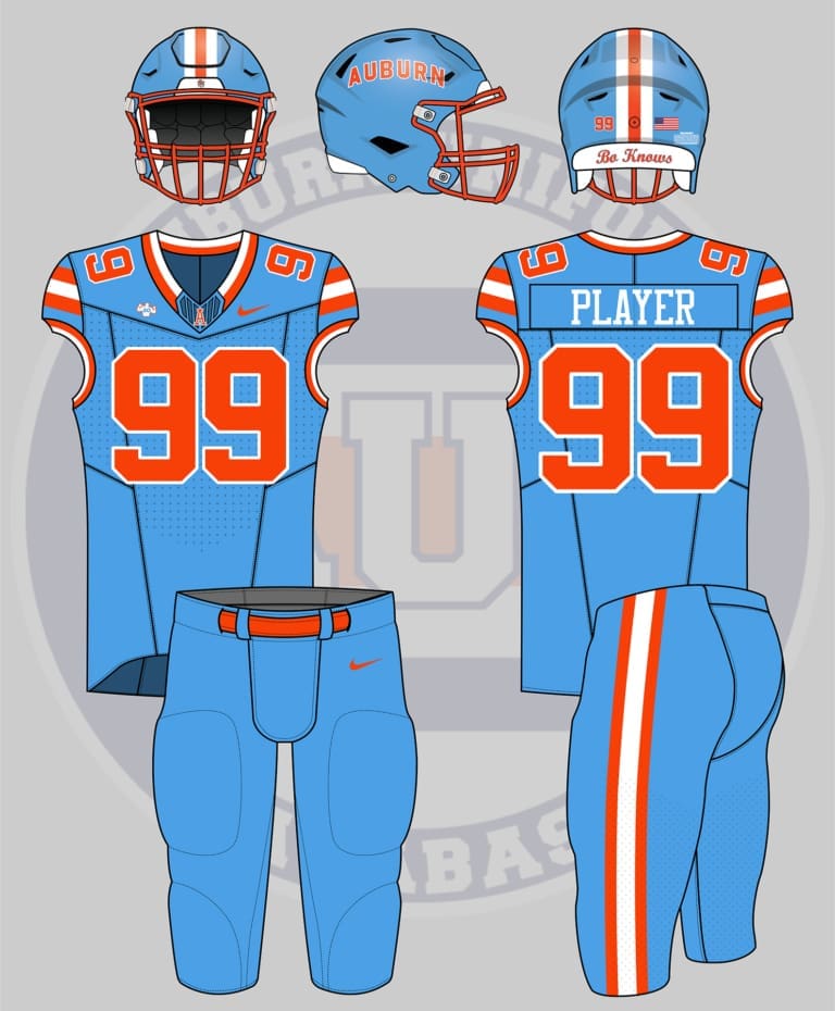 Crazy Auburn Concept Uniforms - Round 11 - Auburn Uniform Database